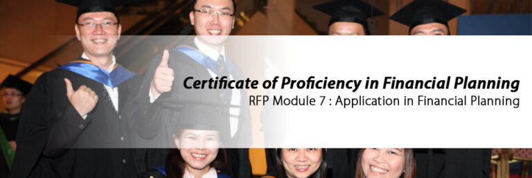 Certificate of Proficiency in Financial Planning - MFPC