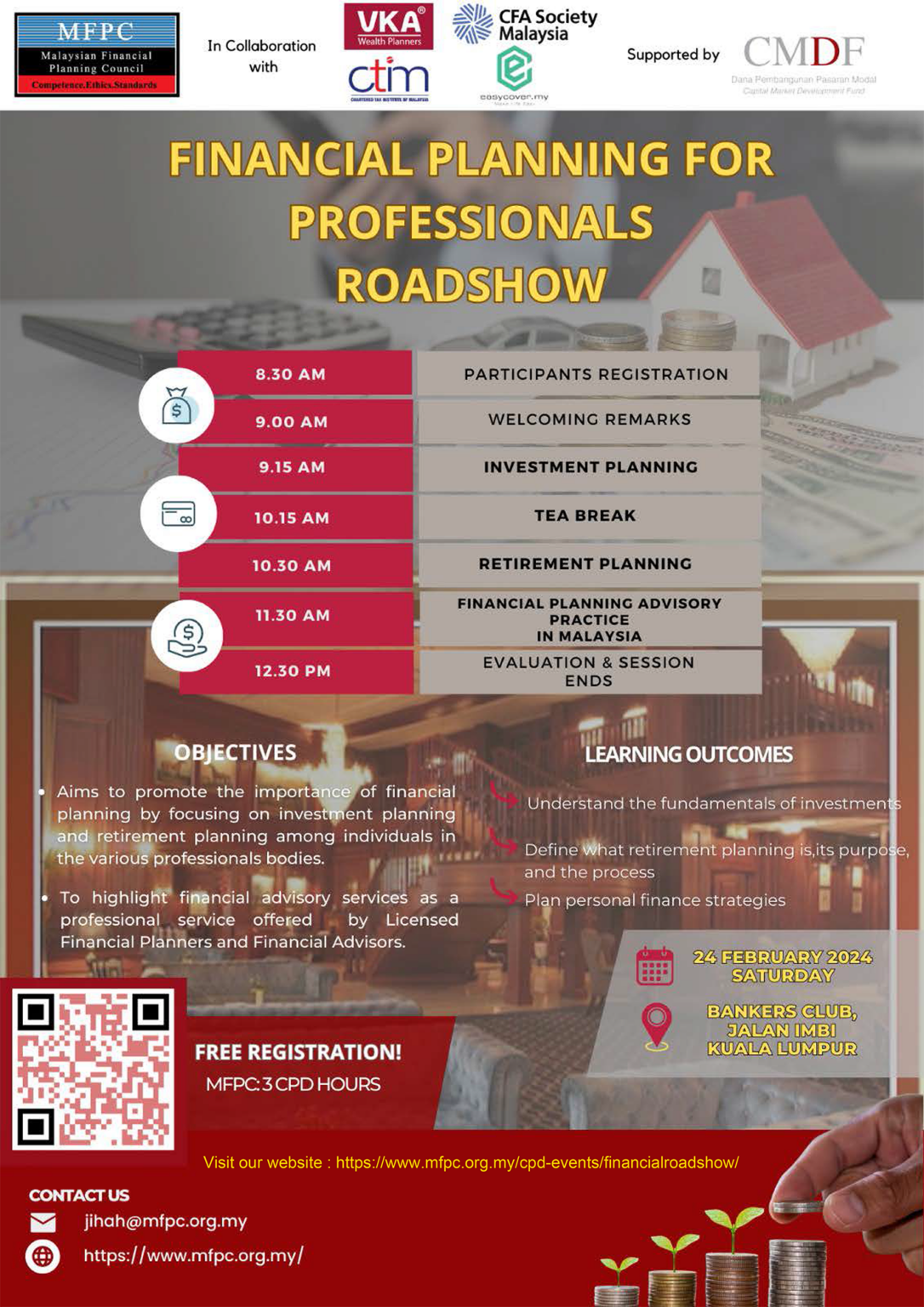 FINANCIAL PLANNING FOR PROFESSIONALS ROADSHOW - MFPC