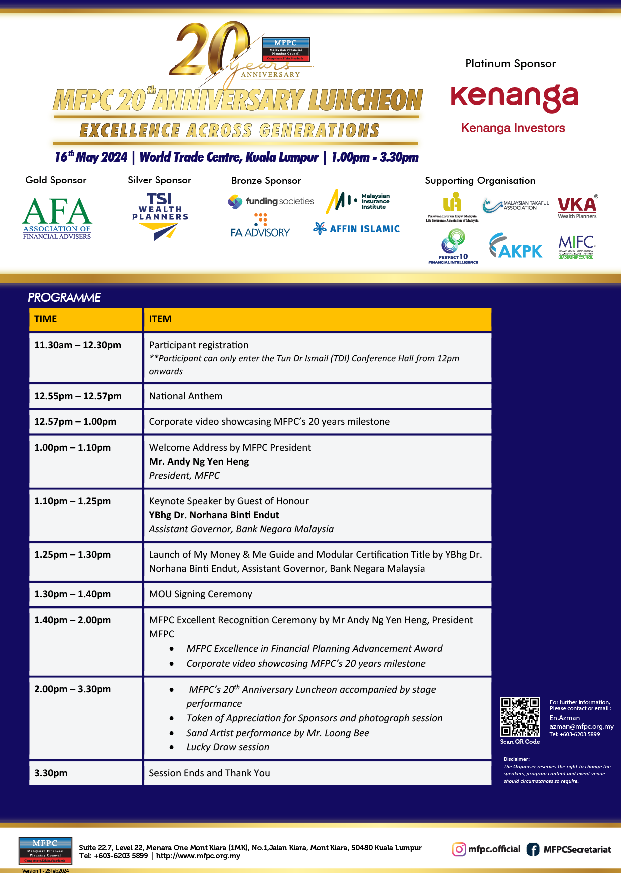 MFPC Conference on Shariah Wealth Management & Financial Planning - MFPC