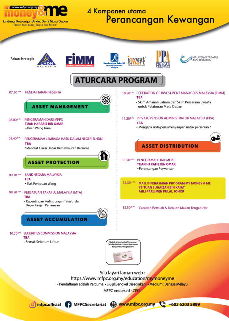 Financial Literacy Programme “My Money & Me” - MFPC