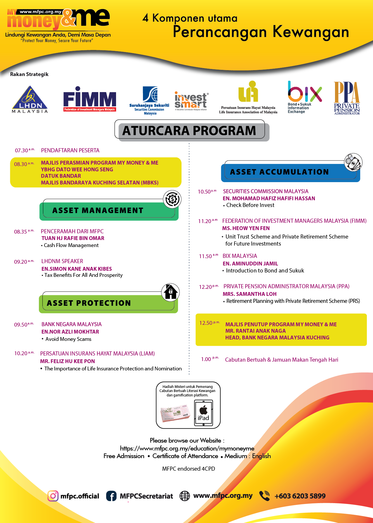 Financial Literacy Programme “My Money & Me” - MFPC