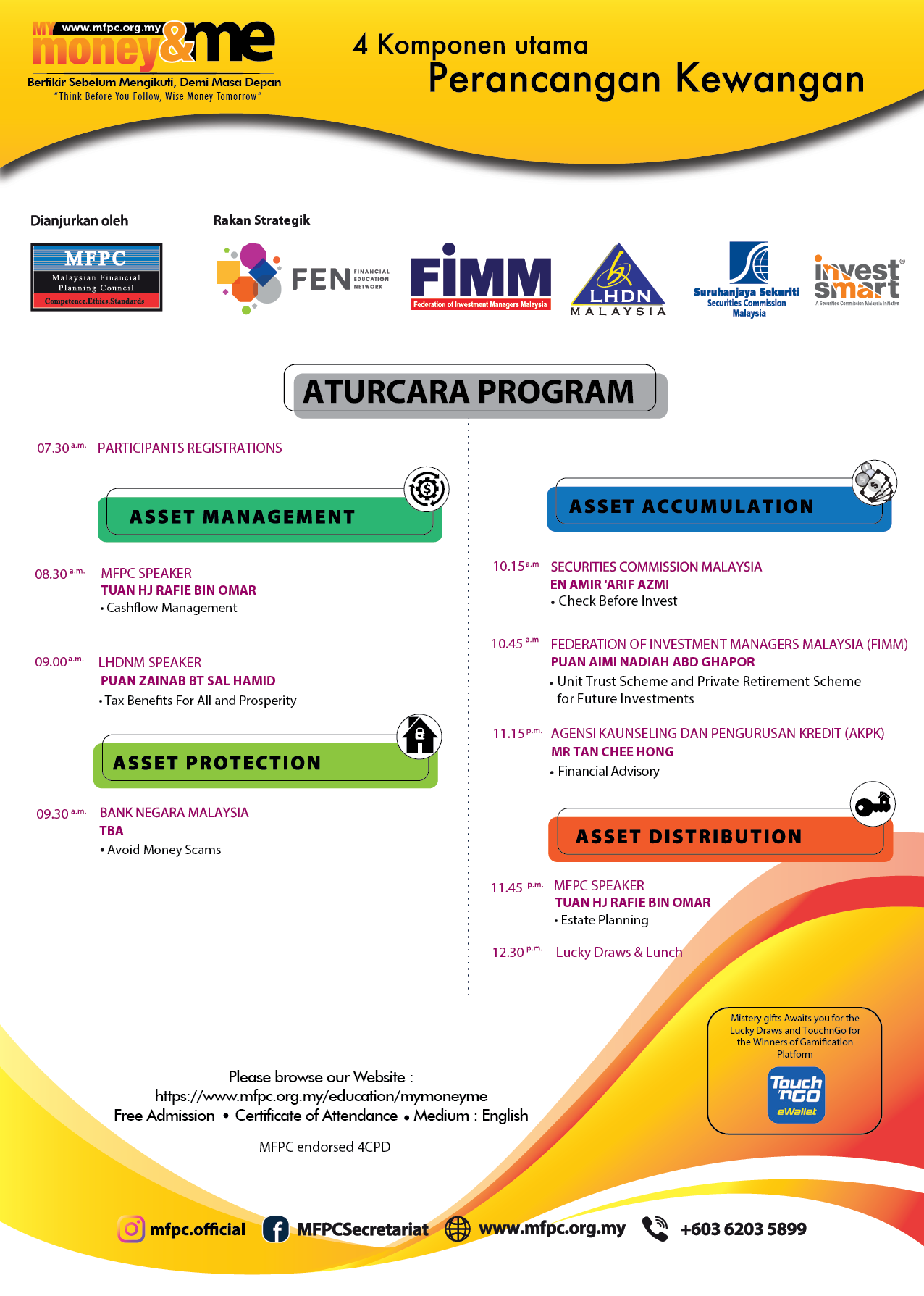 Financial Literacy Programme “My Money & Me” - MFPC