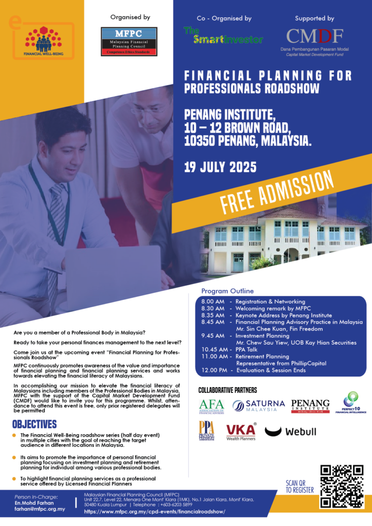 FINANCIAL PLANNING FOR PROFESSIONALS ROADSHOW - MFPC
