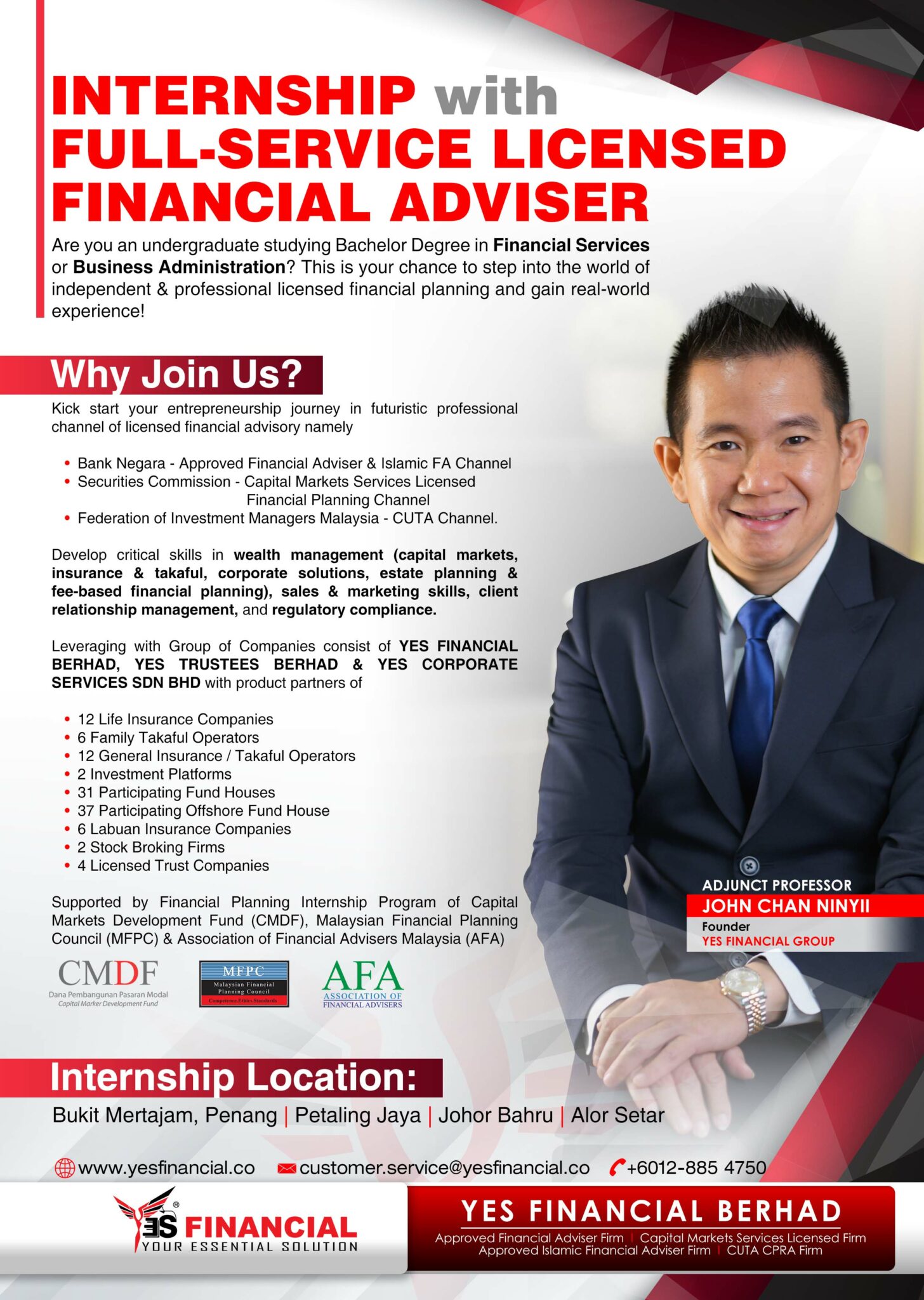 Internship & Industry Opportunities - MFPC